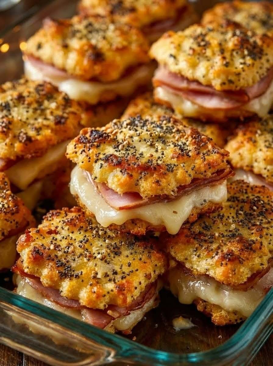 Ritz Cracker Party Sandwiches – Yum REcipes